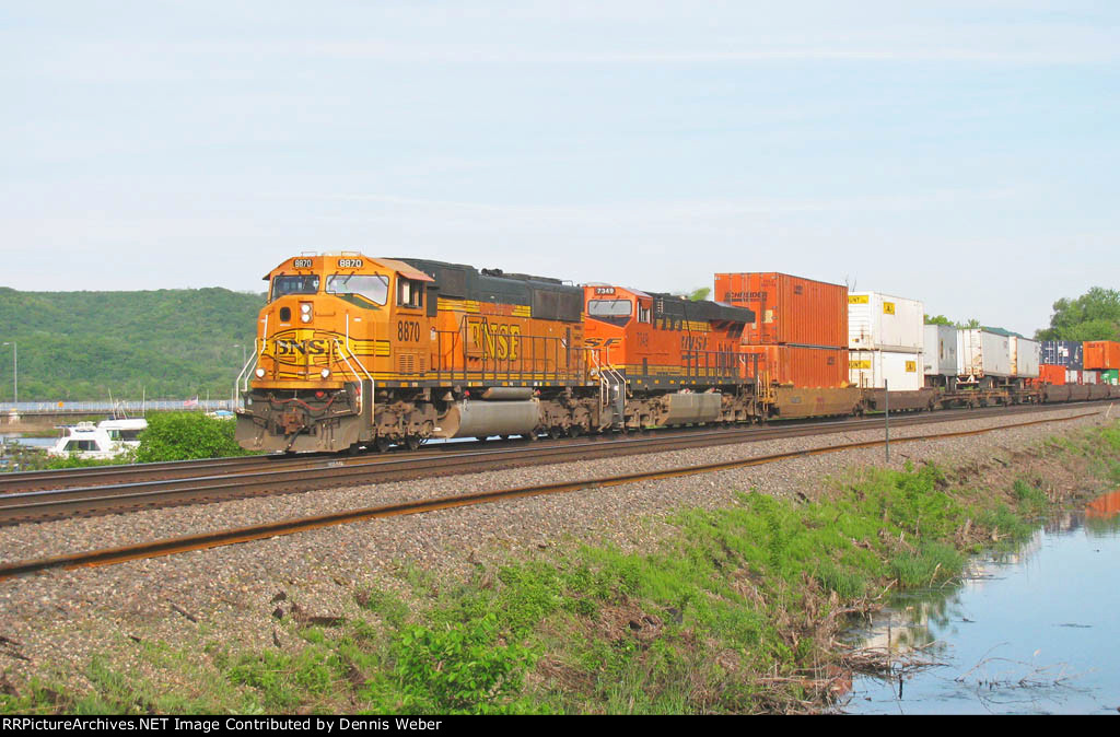 BNSF 8870, BNSF's St.Croix Sub.